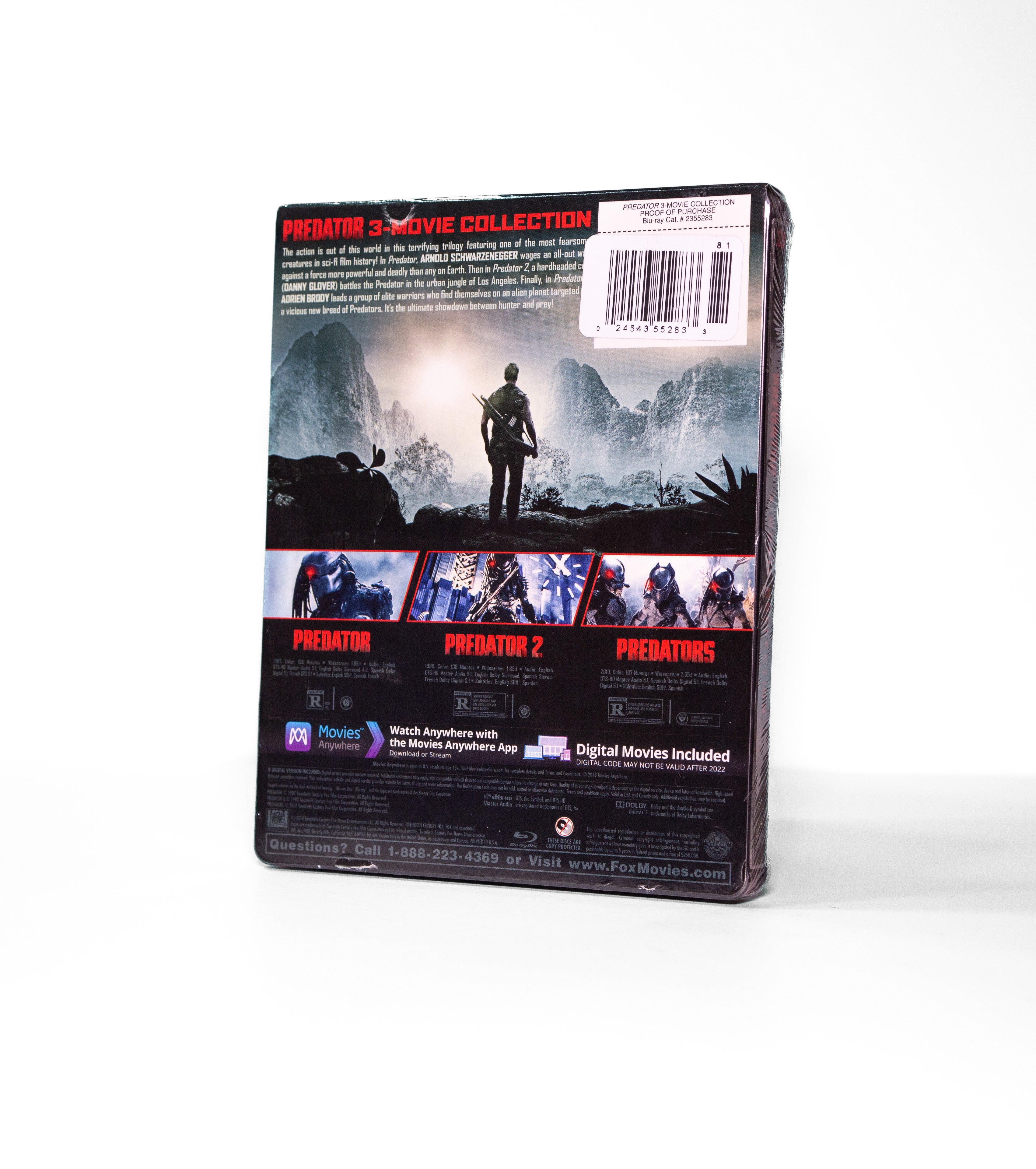 Predator (3-Movie Collection) Steelbook (Blu-Ray) – Steelbooks