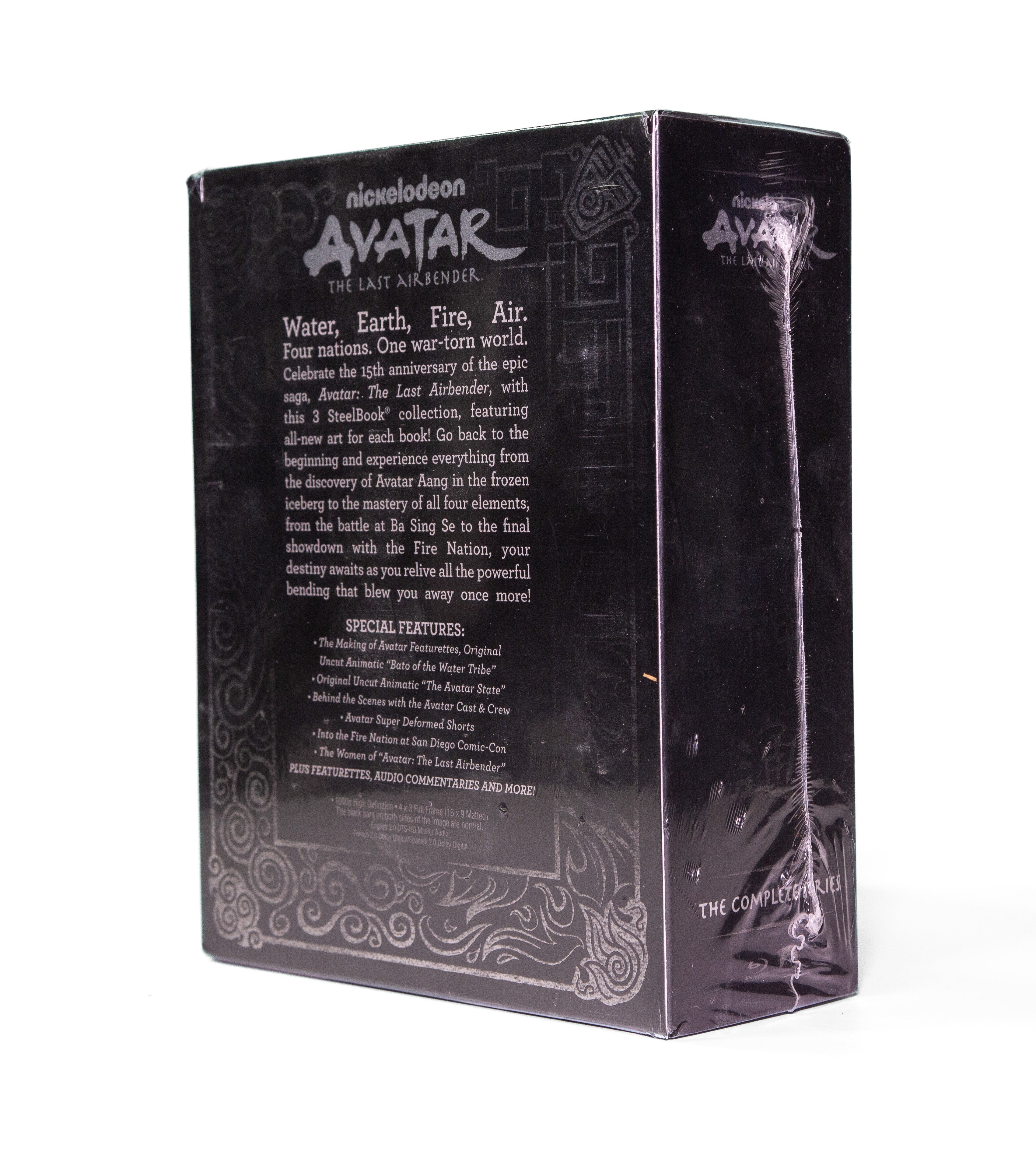 Avatar: The Last Airbender 15th Anniversary Steelbook Set – Steelbooks